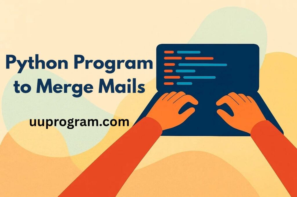 Write a Python Program to Merge Mails - uuprogram.com